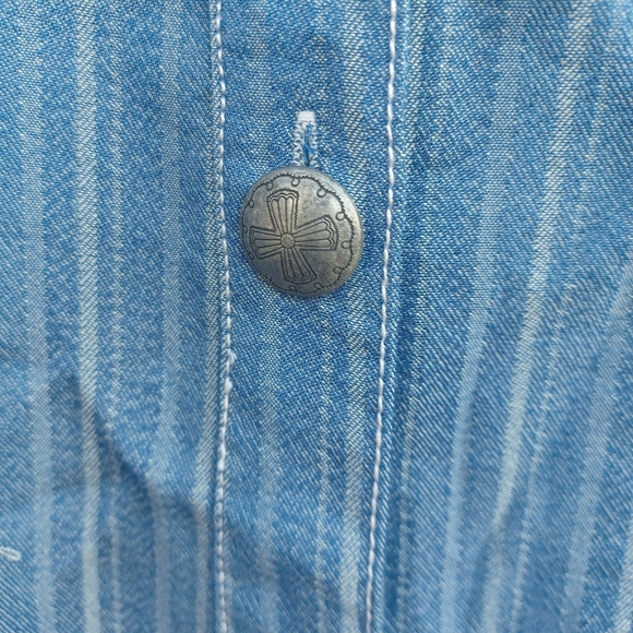 Double D Ranch | Dresses | Double D Ranch Denim Duster Dress Large ...